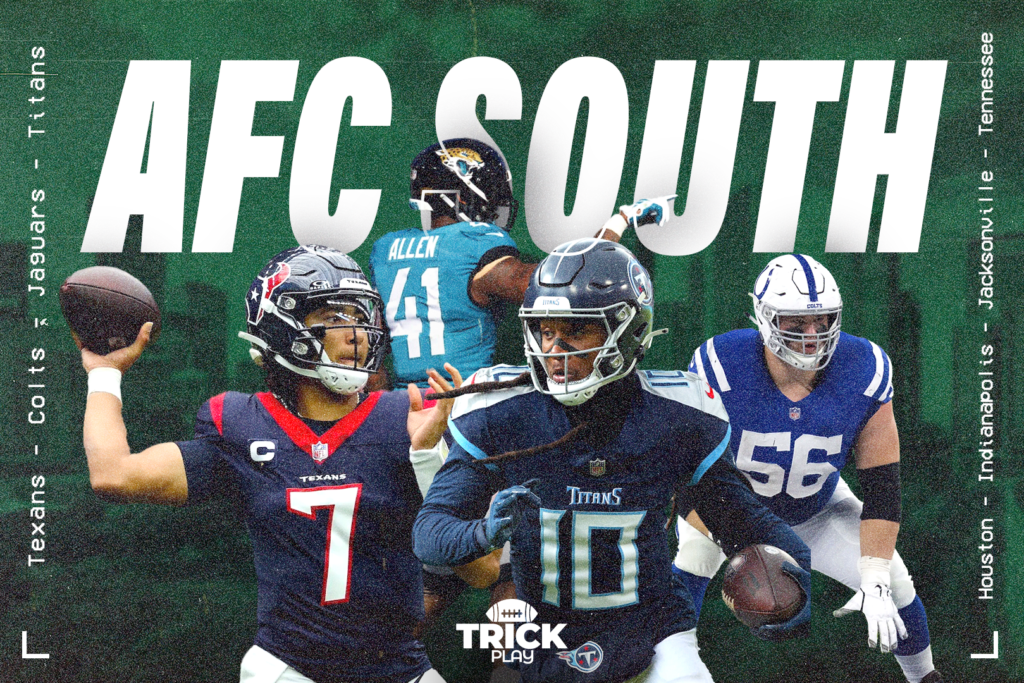 Guia da NFL 2024/2025 - Texans favorito em AFC South renovada - Trick ...