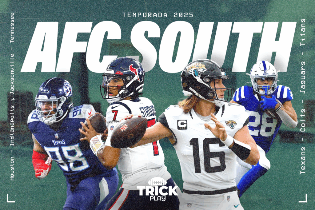 Guia da NFL 2025/2026 - Texans e o favoritismo na AFC South - Trick ...